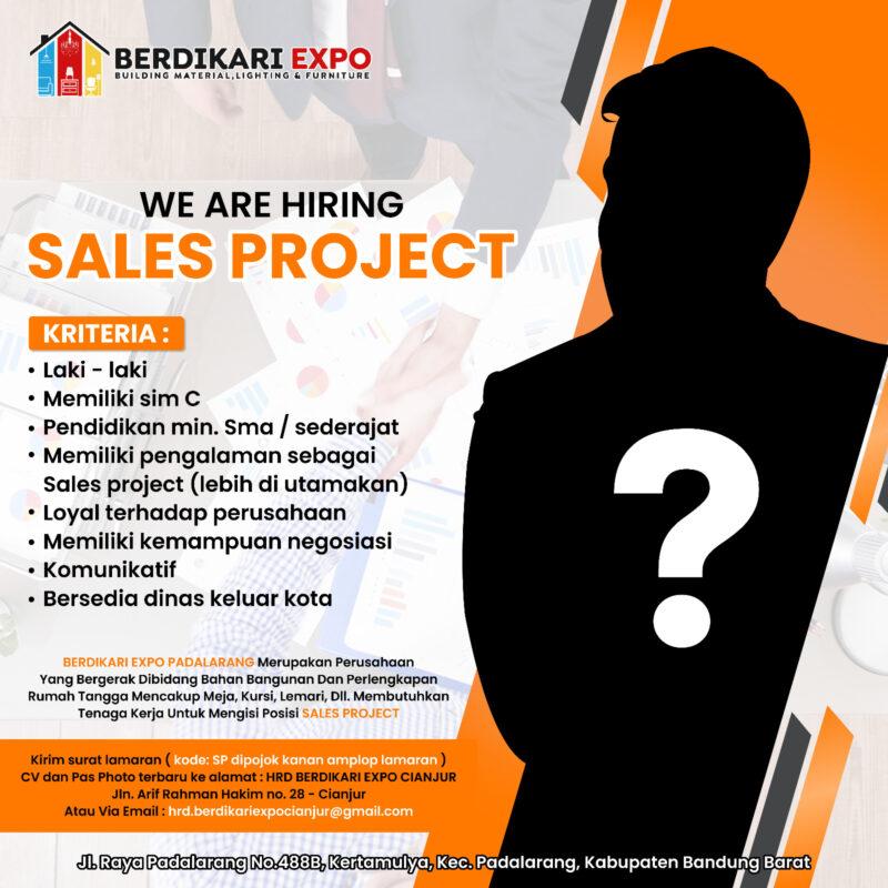 Lowongan Kerja Sales Project di Berdikari Expo - LokerBandung.id