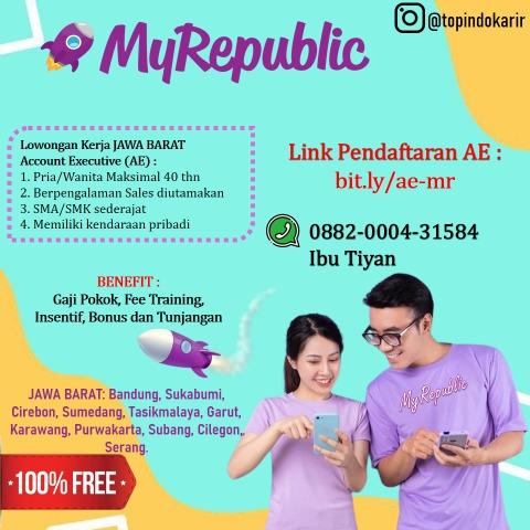 Lowongan Kerja Account Executive di MyRepublic - LokerBandung.id