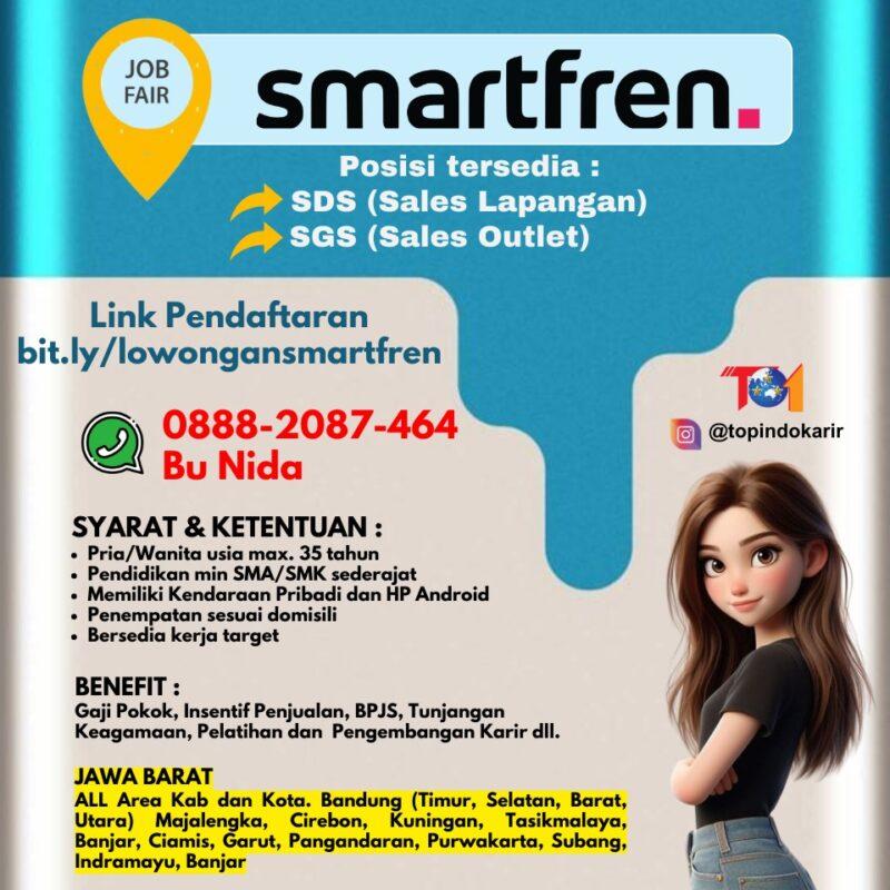 Lowongan Kerja SGS (Sales Outlet) - SDS (Sales Lapangan) di Smartfren ...