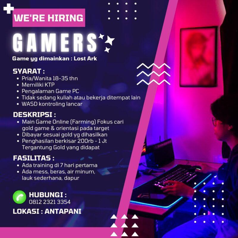 Lowongan Kerja Gamers di Depo Gamer - LokerBandung.id