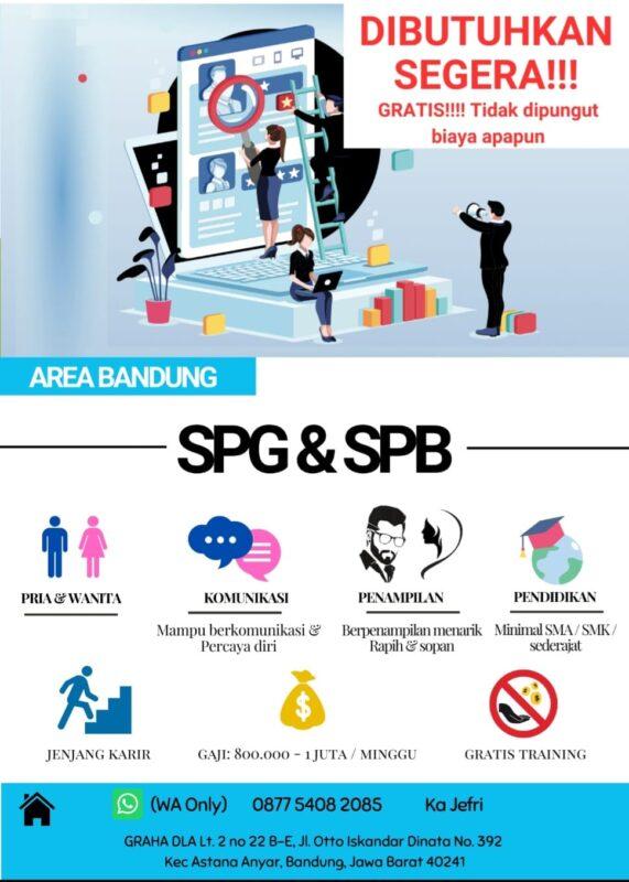 Lowongan Kerja SPG & SPB di PT. Indo Junior Grup - LokerBandung.id