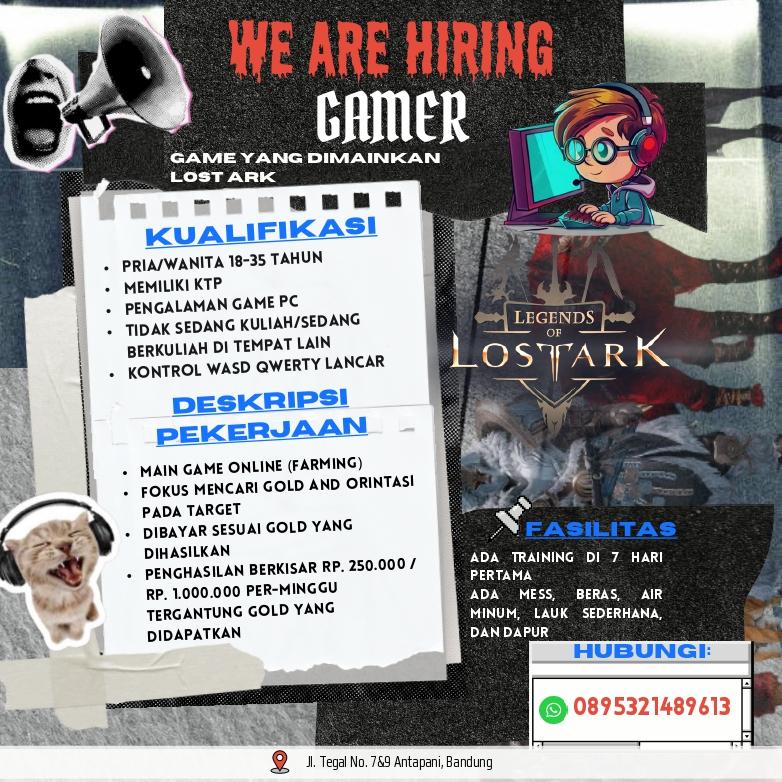 Lowongan Kerja Gamer di Depo Gamer - LokerBandung.id