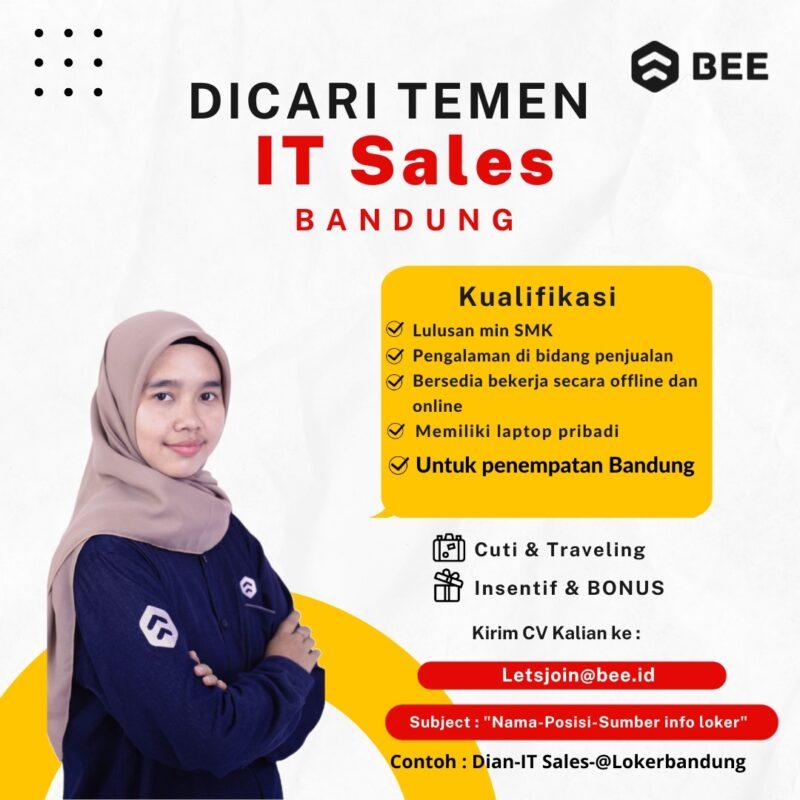 Lowongan Kerja IT Sales di PT. Bits Miliartha - LokerBandung.id