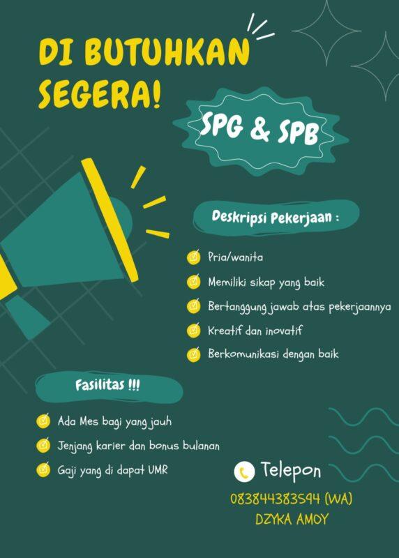 Lowongan Kerja SPG - SPB di PT. Indo Junior Group - LokerBandung.id