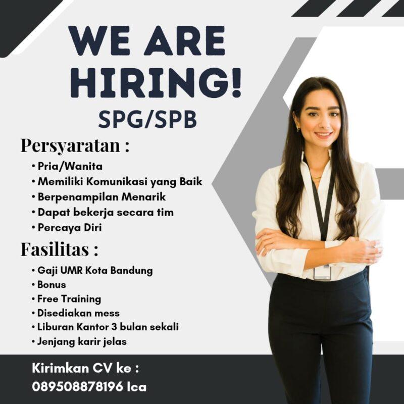 Lowongan Kerja SPG/SPB di PT. Indo Junior Group - LokerBandung.id