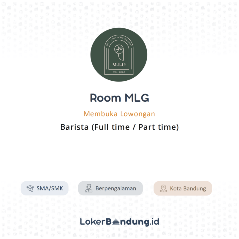 Lowongan Kerja Barista (Full time / Part time) di Room MLG ...