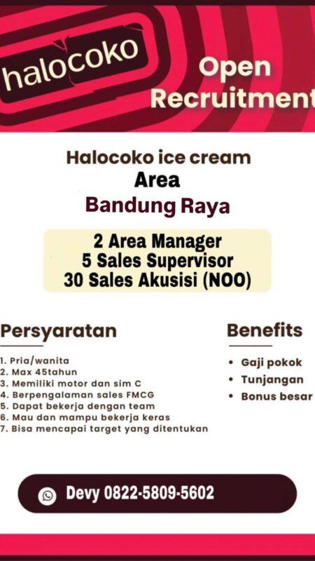 Lowongan Kerja Area Manager - Sales Supervisor - Sales Akuisisi (NOO ...