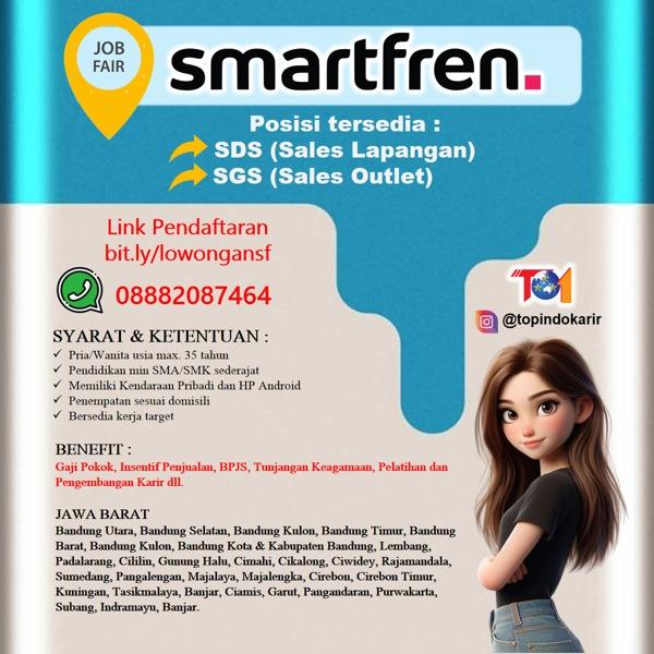 Lowongan Kerja SDS (Sales Lapangan) - SGS (Sales Outlet) di PT. Tri Orion Prospekindo ...