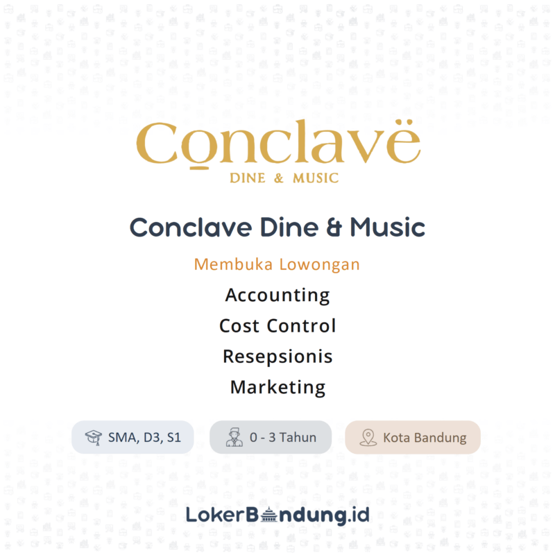 Lowongan Kerja Accounting - Cost Control - Resepsionis - Marketing di ...