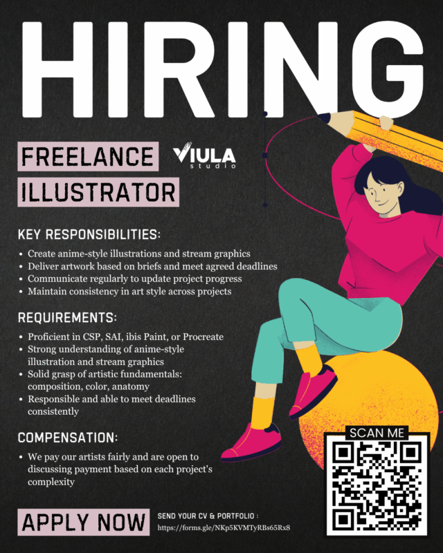 Lowongan Kerja Illustrator (Freelance) di Viula Studio - LokerBandung.id