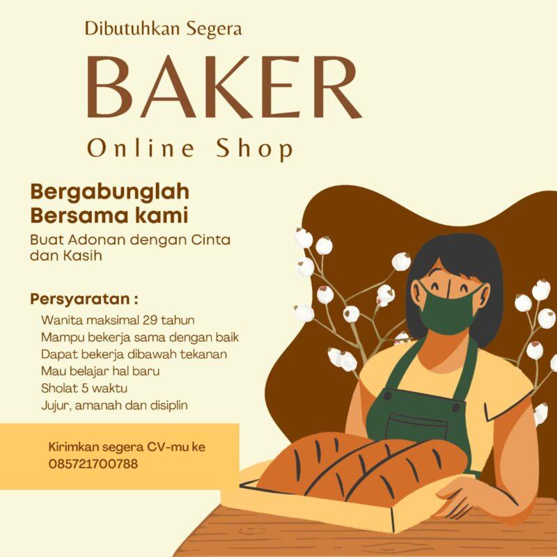 Lowongan Kerja Baker di Onna Kitchen - LokerBandung.id